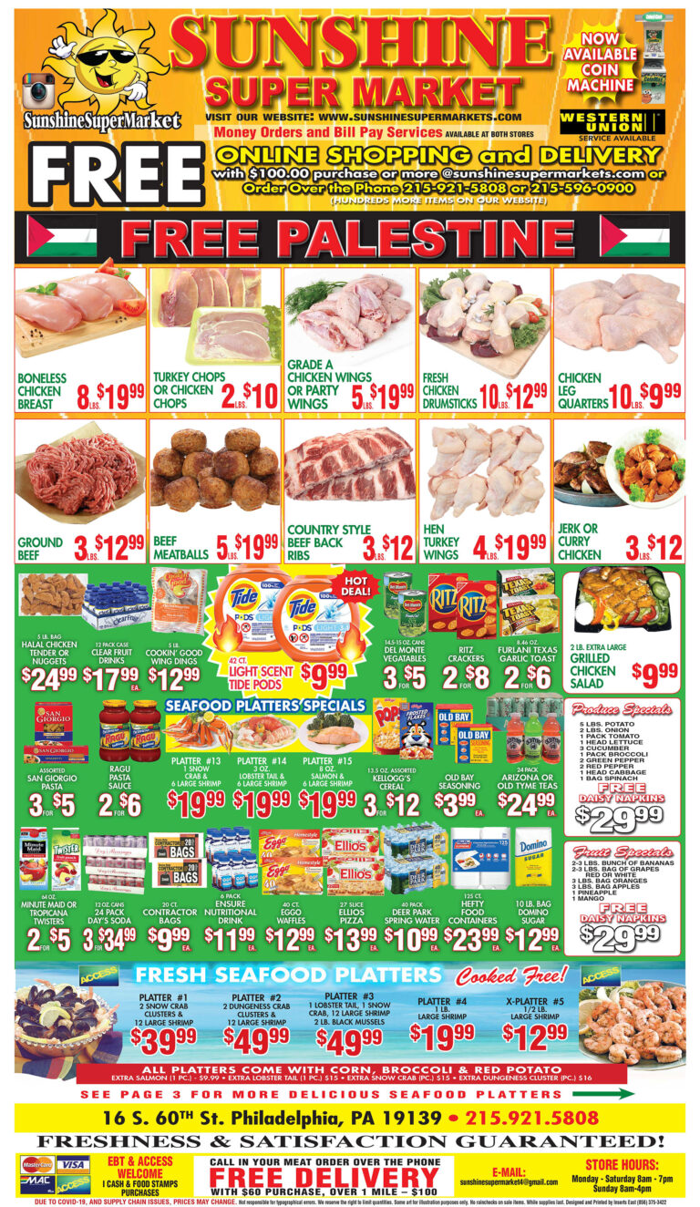 Current Flyer | Sunshine Supermarkets