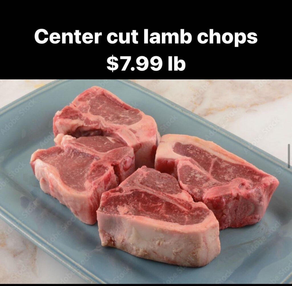 Center Cut lamb Chops – Sunshine Supermarkets