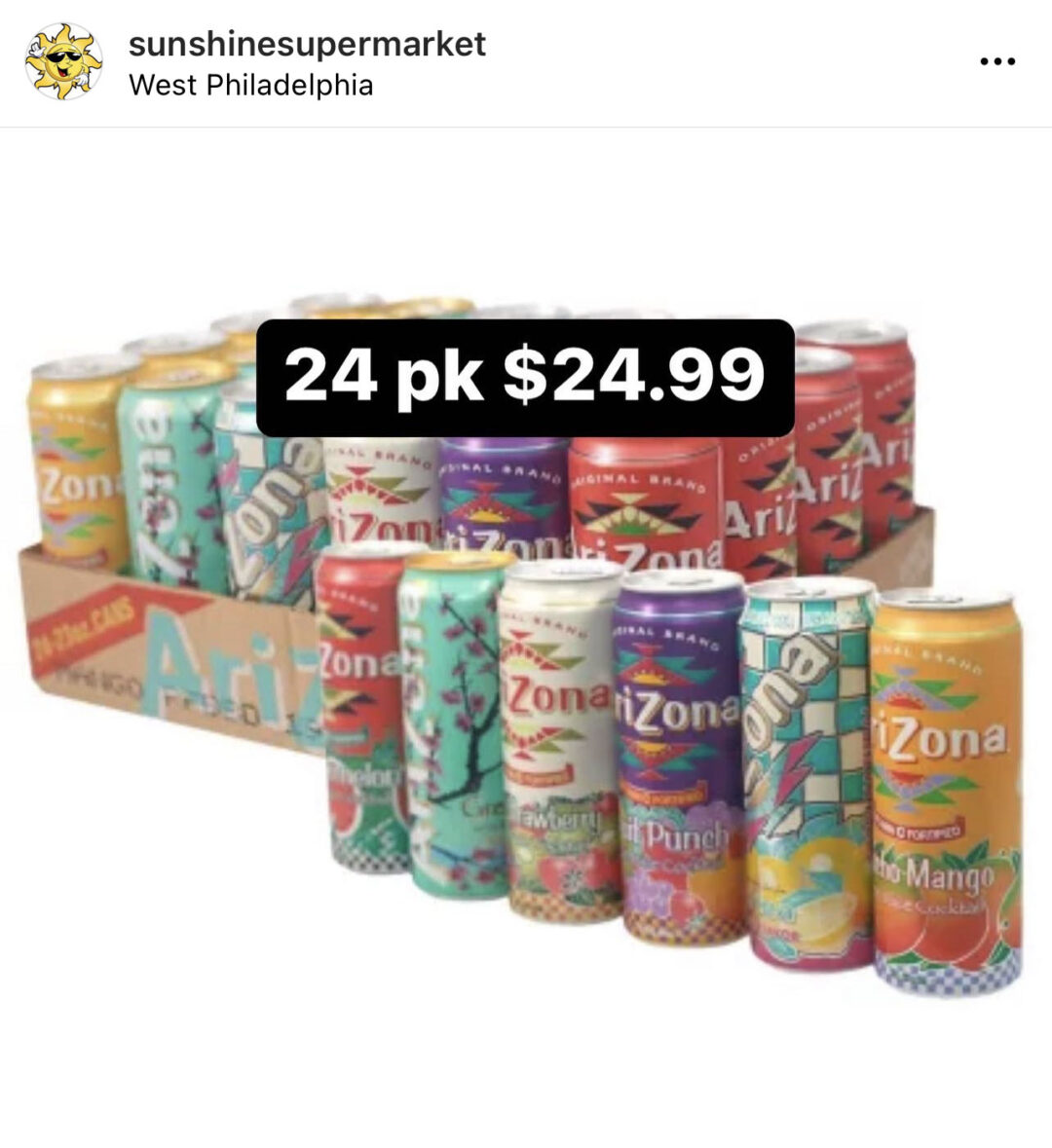 Arizona 24 Pk - Sunshine Supermarkets